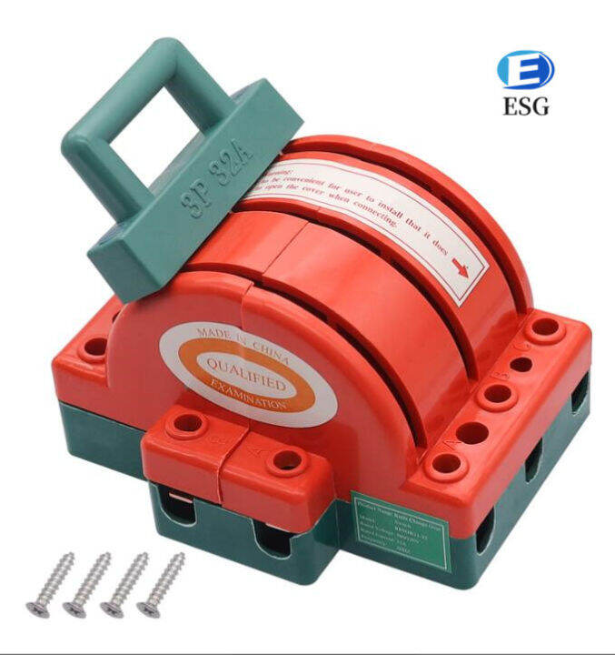 Disconnect Switch 32A 220V 3 Pole Double Throw Power Disconnect Switch ...