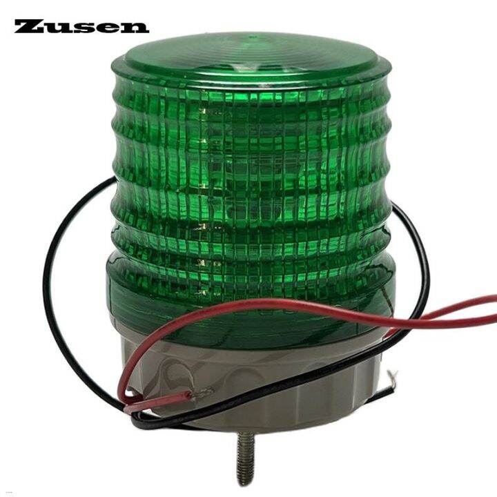 Zusen TB5051-G 12v 24v 110v 220v Green Color Signal Warning Light LED ...