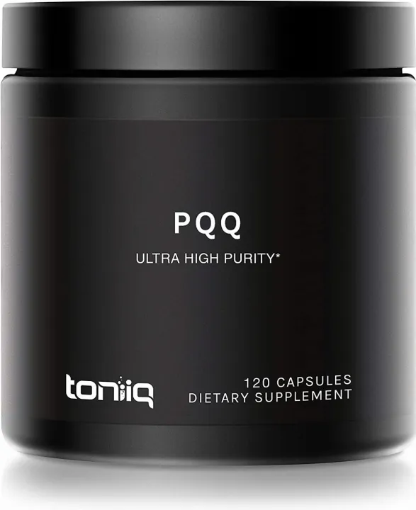 Toniiq Ultra High Purity PQQ Capsules - 99%+ Highly Purified and Highly ...