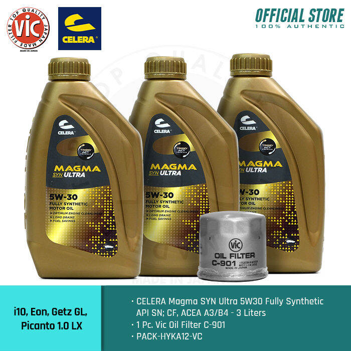 CELERA Magma SYN Ultra 5W30 Fully Synthetic Car Engine Oil JM03509 ...