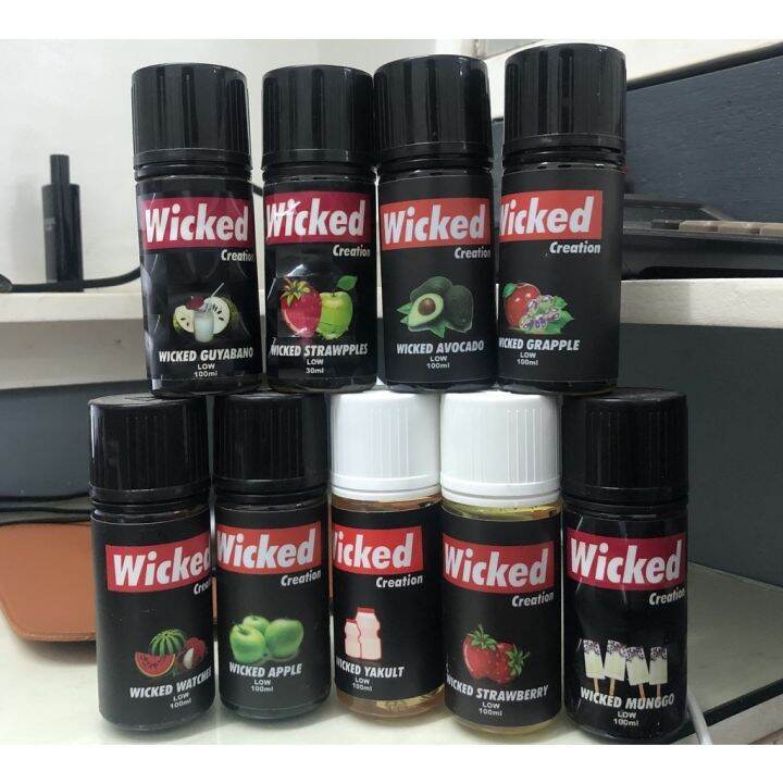 Wicked Creations 100ml 3mg Legit E-Juice Vape Vaping High VG Legit ...