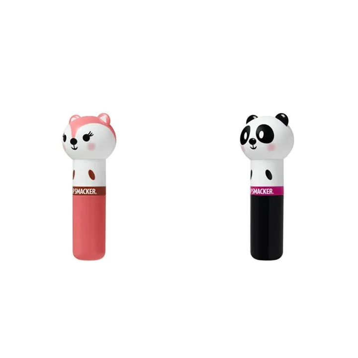 Lip Smacker Lippy Pal Lip Balm, Foxy Apple Flavor With Panda Cuddly ...