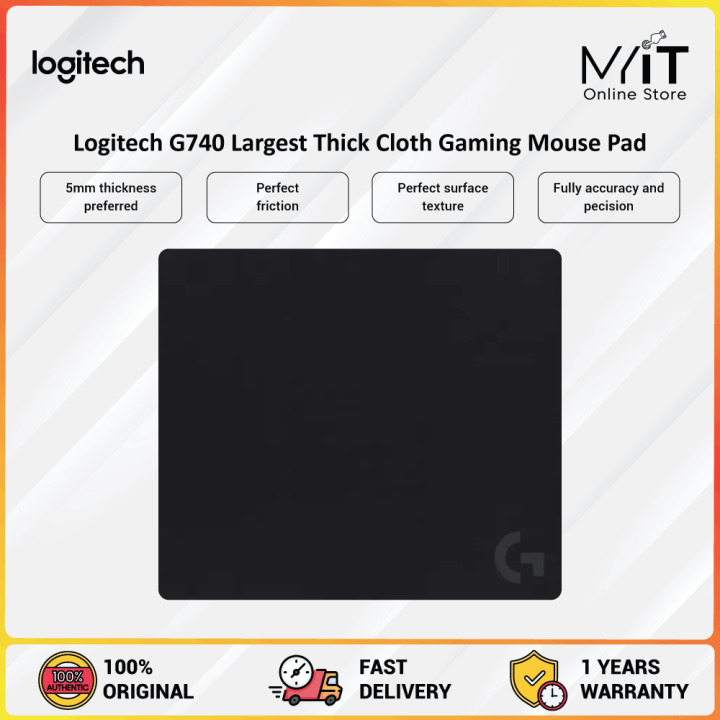 Logitech G740 Large Cloth Gaming Mouse Pad | Lazada