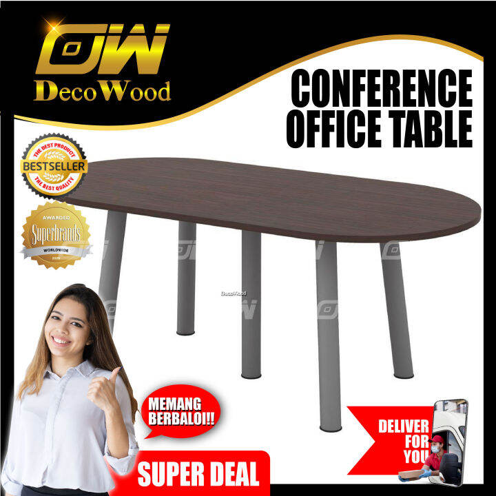 Oval Conference Table / Office Table / Office Meeting / Table Writing ...