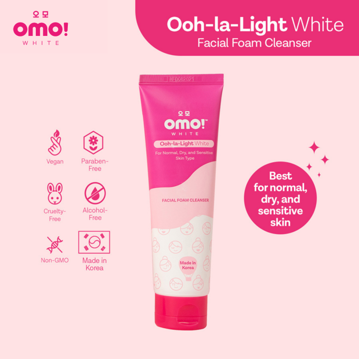 Omo! White Ooh-la-Light White Facial Foam Cleanser | Lazada PH