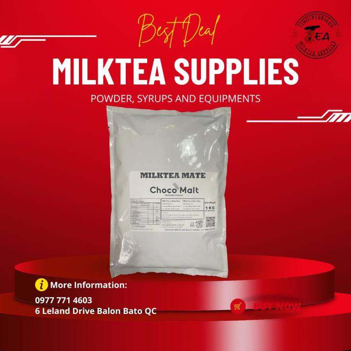 MILKTEAMATE CHOCO MALT POWDER | Lazada PH