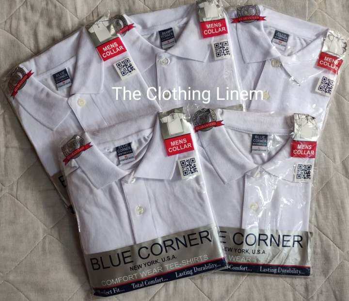 Original Blue Corner Polo Shirt for ADULTS, MEN and for BOYS - White ...