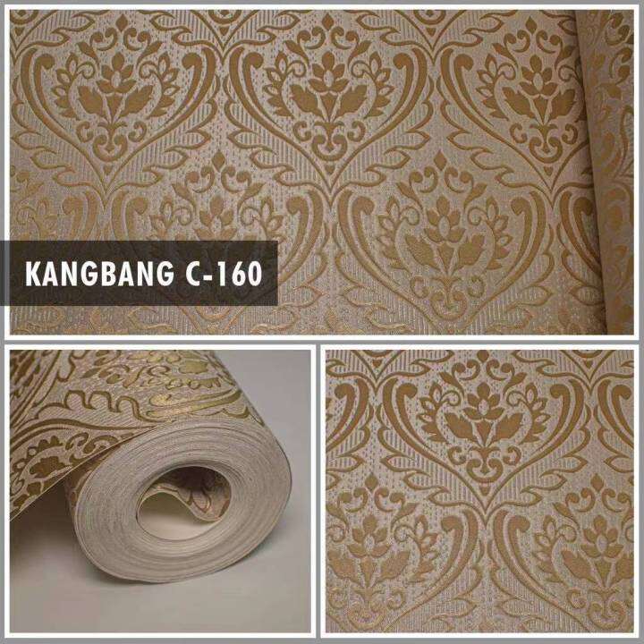 Wallpaper dinding vinyl //Wallpaper Premium //KODE 154-160 //Motif ...