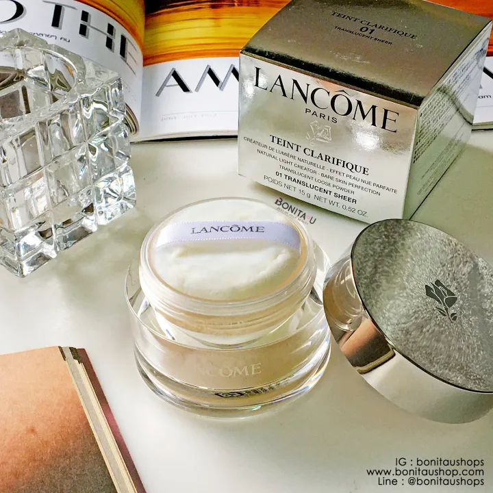 BONITA U ️ Lancome Teint Clarifique Translucent Loose Powder 15g No.01 ...