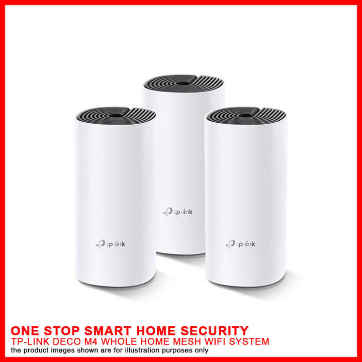 TP-Link Deco M4 3-Pack AC1200 Whole Home Mesh Wi-Fi System - Time Maxis ...
