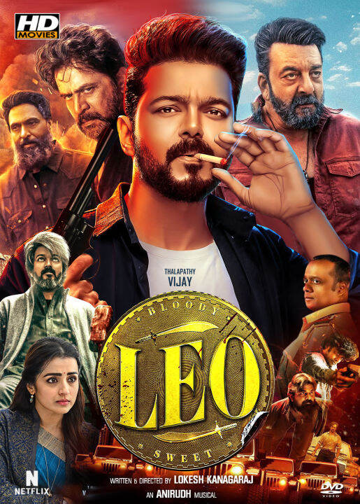 DVD Leo (2023 Indian film) k-917 | Lazada