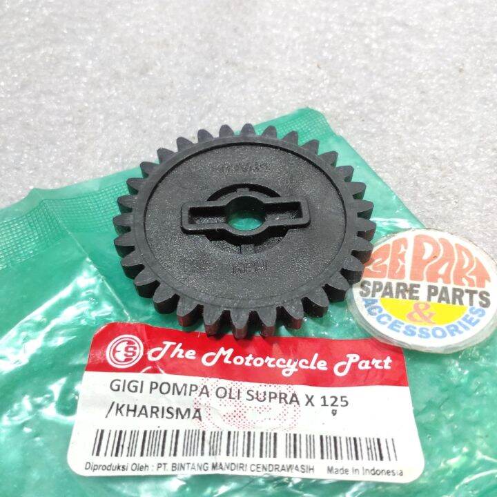 Gigi pompa oli karisma supra x 125 30T Gear oil pomp | Lazada Indonesia