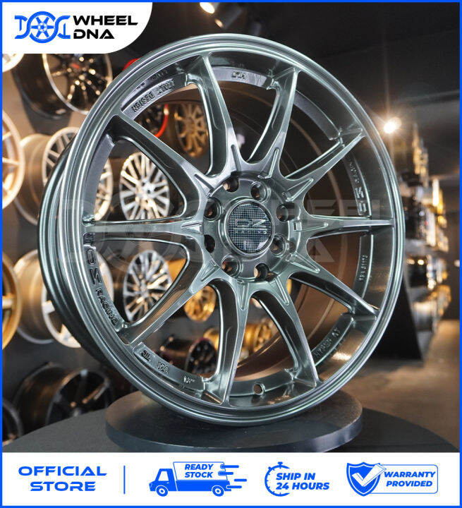 New Sport Rim OZ HYPERGT HLT 16 Inch 8H100/114.3 Wheel DNA Myvi Alza Bezza Jazz City Yaris Vios ...