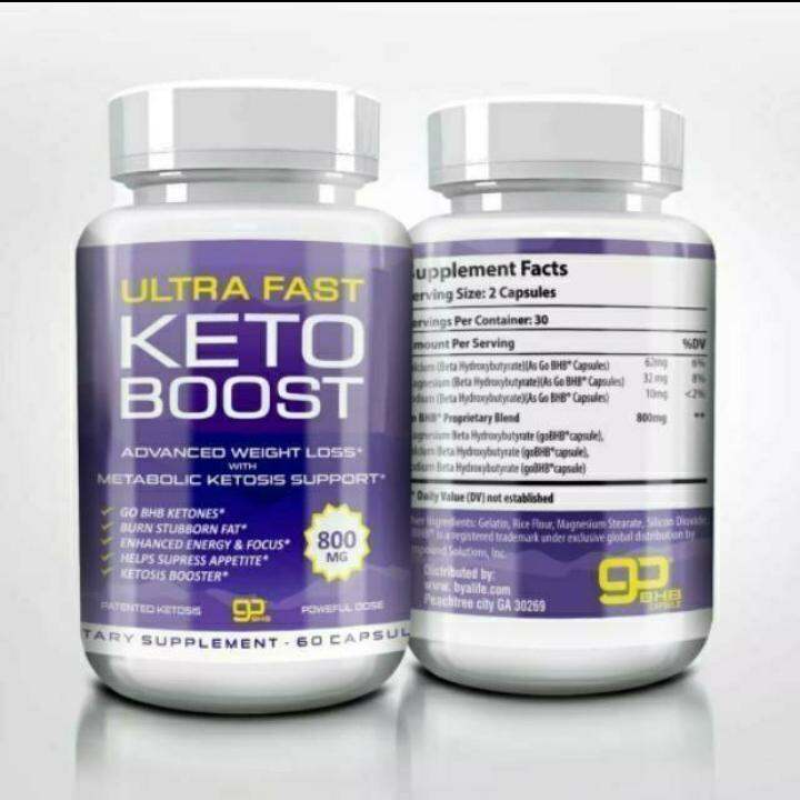 Ultra Fast Keto Boost Original 100 Lazada Indonesia