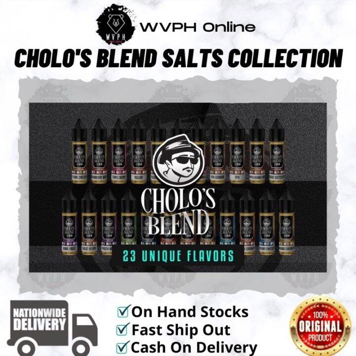 Cholo's Blend salts collection E-Liquid | Lazada PH