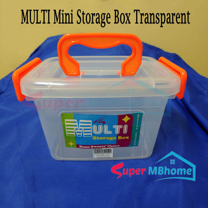 Oriental MULTI Storage Box Mini Transparent #SB-1T | Lazada PH