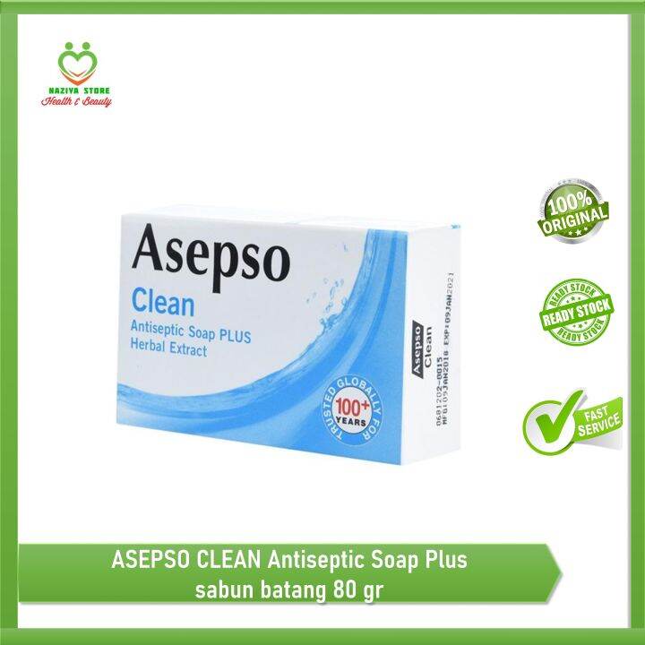 ASEPSO CLEAN SOAP 80 GR Sabun Antiseptik/Biang Keringat | Lazada Indonesia