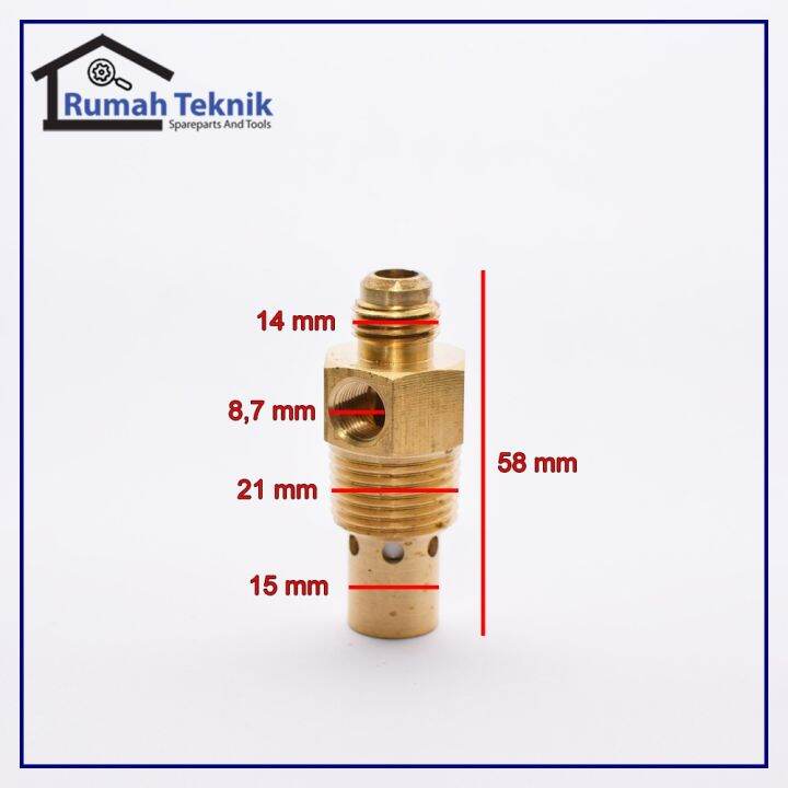 Check Valve Katup Satu Arah Kompresor Angin 1/4 Hp Shark | Lazada Indonesia