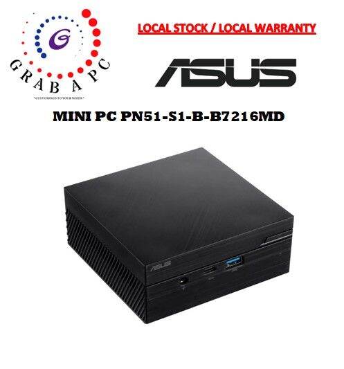 ASUS MINI PC PN51-S1-B-B7216MD BAREBONE | Lazada Singapore