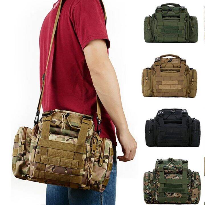 ASIAON Tactical Heavy Duty Assault Camera Bag With Waist Shoulder Strap ...