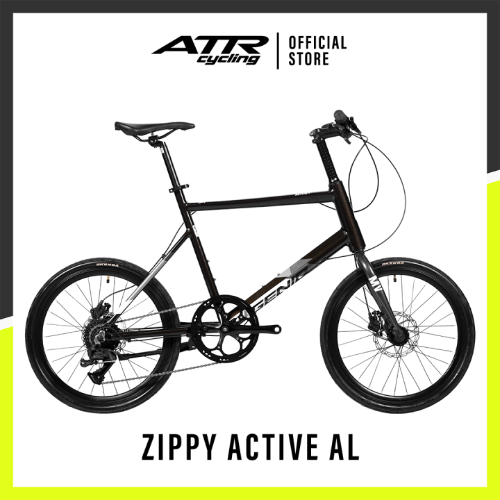 NEW MINIVELO ZIPPY ACTIVE ALLOY URBAN BIKE 10 speed 20" 2022 Black ...