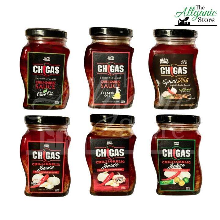 食品 CHIGAS Chili Garlic Sauce (All New Variants!!! Coconut / Sesame ...