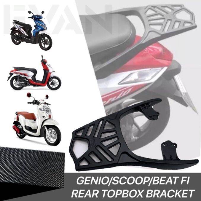 EVAN.shop Honda Beat Fi / Genio / Scoopy Rear Bracket Top Box Bracket ...