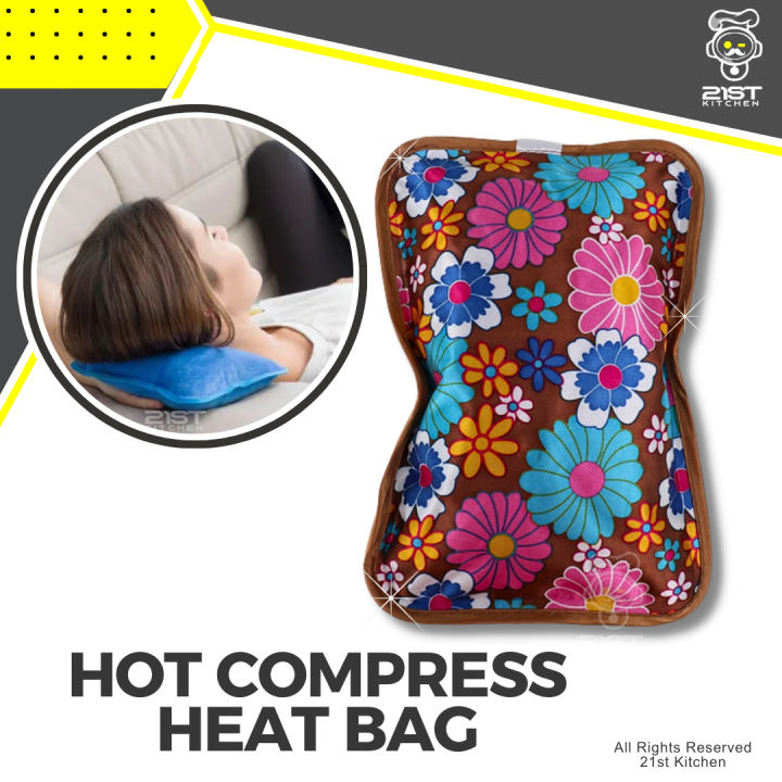 Rechargeable Hot Compress Heat Bag - Soothing Relief for Aches & Cramps ...