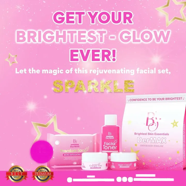 Brightest Skin Essentials Dermax Rejuvenating Facial Set | Lazada PH