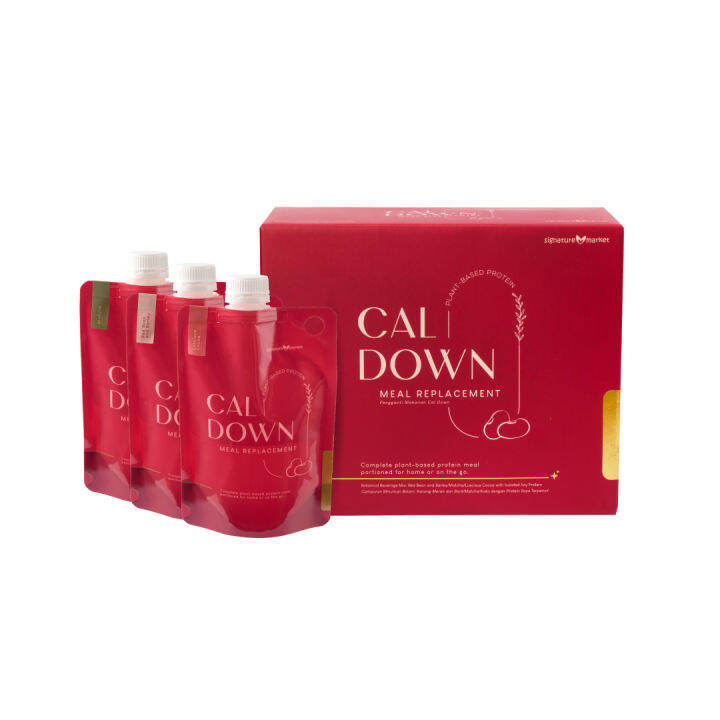 Signature Market Cal Down Meal Replacement (低卡代餐) (60g x 15 pouches ...