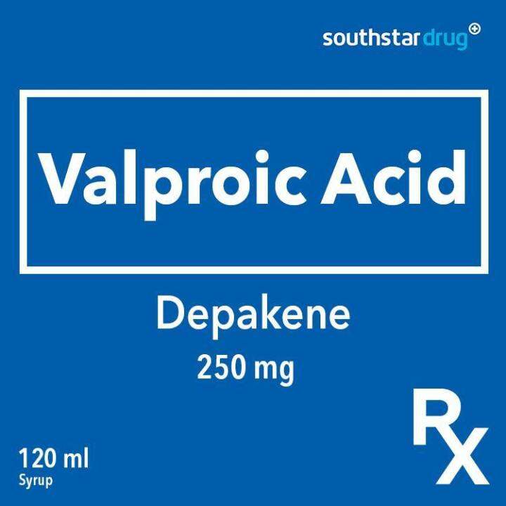 Rx: Depakene 250mg 120ml Syrup | Lazada PH
