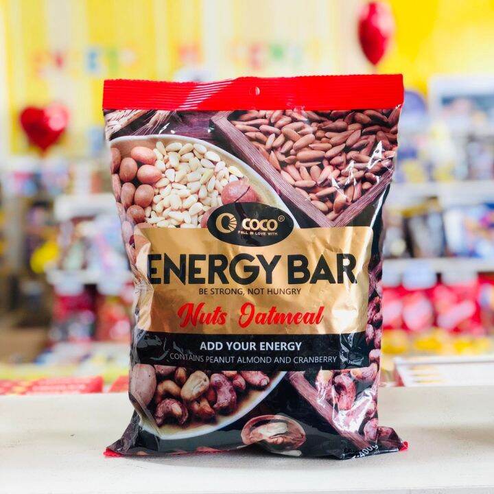 COCO Energy Bar Nuts Oatmeal 400G | Lazada PH