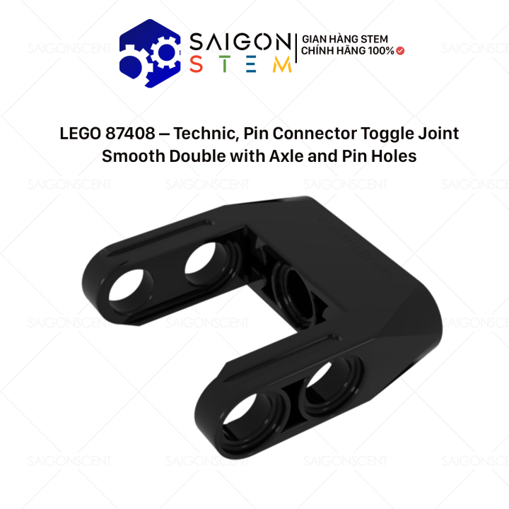 CHÍNH HÃNG | Gạch linh kiện LEGO 87408 – Technic, Pin Connector Toggle ...