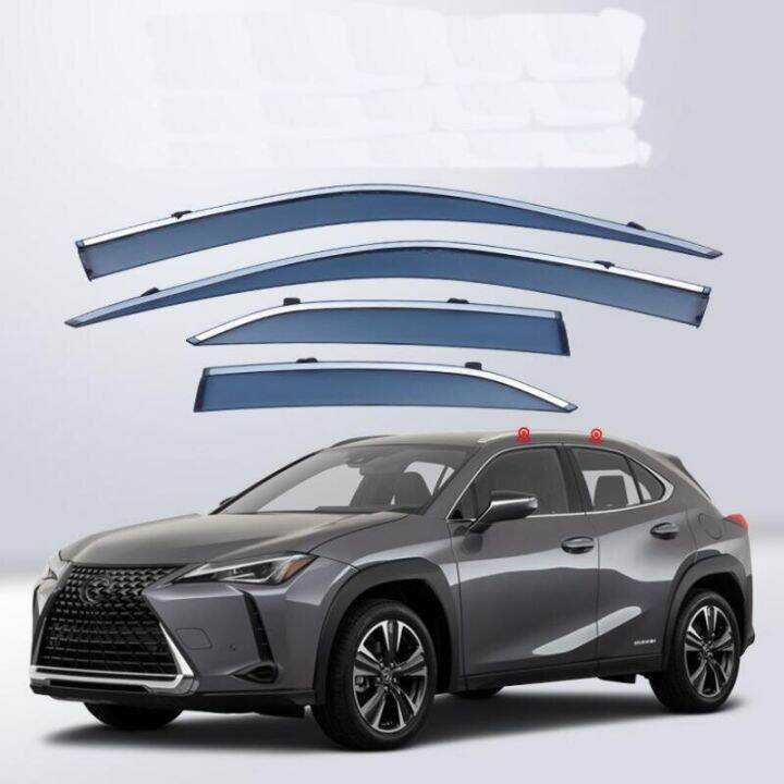 Window Visor Side Window Deflector Rain Guard Awnings & Shelters For ...