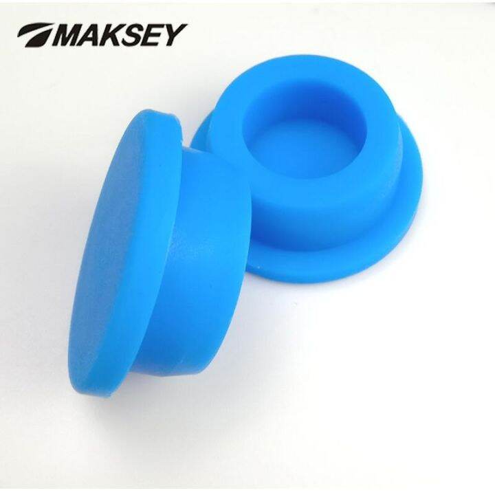 Maksey จุกยางซิลิโคนชนิด T เขียวแดงน้ำเงินปลั๊กสีเหลืองสีขาวสีดำขนาด23 ...