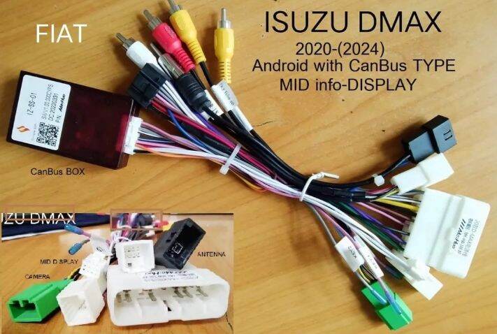 สายไฟ Android ตรงรุ่น และ CanBus Control รถ ISUZU DMAX MU-X ปี 2021 ...