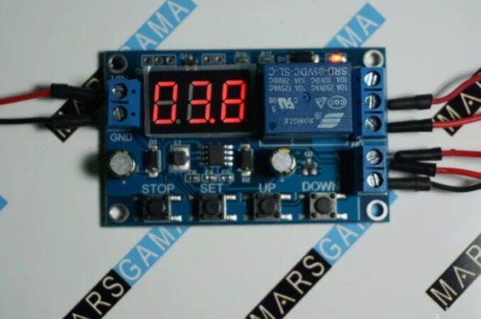 XY-DJ Modul Charger Control Otomatis Semua Baterai 0-60V 18650 Aki Auto ...