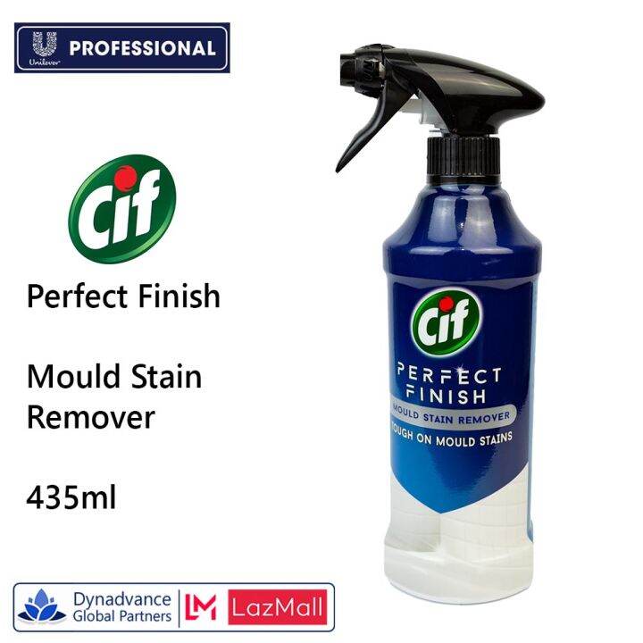 Cif Perfect Finish Anti-Mould Spray 435ml Powerful cleaner with bleach Suitable to remove tea ...