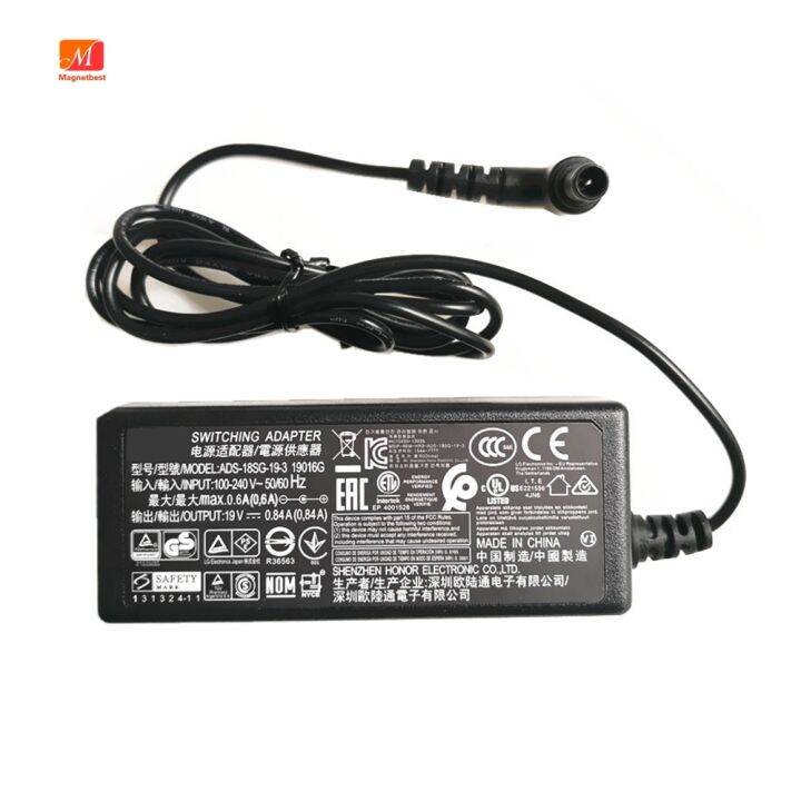 AC DC Power Adapter Charger 19V 0.84A for LG ADS-18FSG-19 LCD Monitor ...