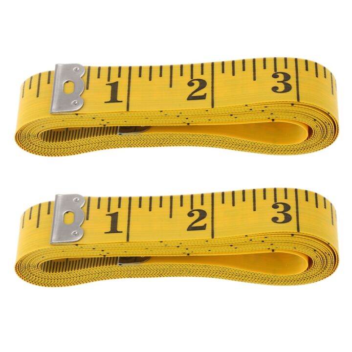 2X Tape Measure Meter Tape Rule Of Tailor 120 Inch | Lazada