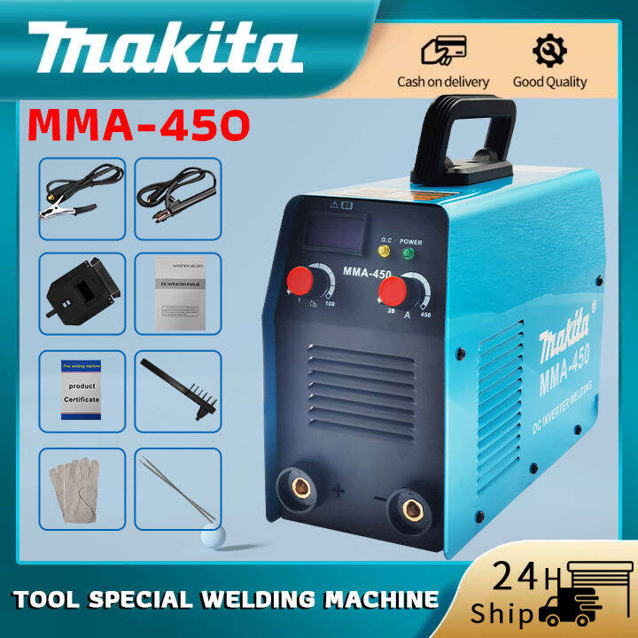 MMA-450 Portable IGBT Inverter Welding Machine + 2in1 electric hand ...