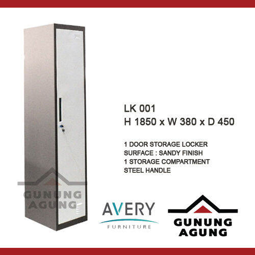 Loker Besi Karyawan / Individual 1 Pintu - Locker Besi LK-001 | Lazada Indonesia