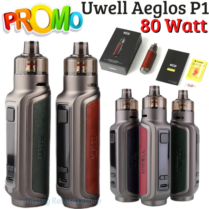 PREMIUM QUALITY Uwell Aeglos P1 80W Pod Mod Kit~BRO | Lazada Indonesia