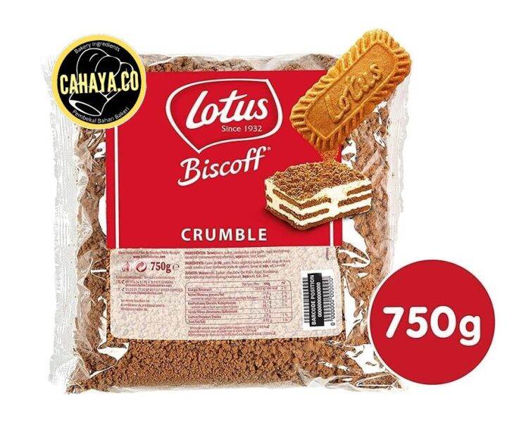 LOTUS BISCOFF CRUMBLE 250G|500G|750G HALAL | Lazada