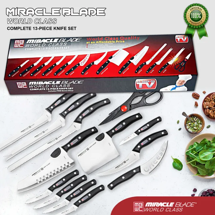 Miracle Blade World Class 13 Piece Knife Set by (Gml Inc) | Lazada PH