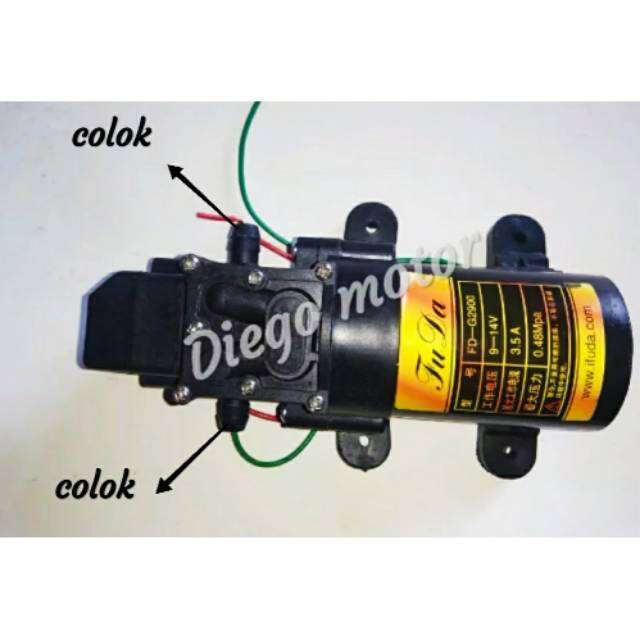 Dinamo pompa semprot hama tipe aki 12V 16liter | Lazada Indonesia