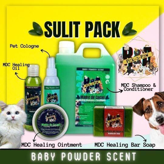 Dog & Cat Madre De Cacao Pet Shampoo, MDC Bar Soap, MDC Ointment, MDC ...