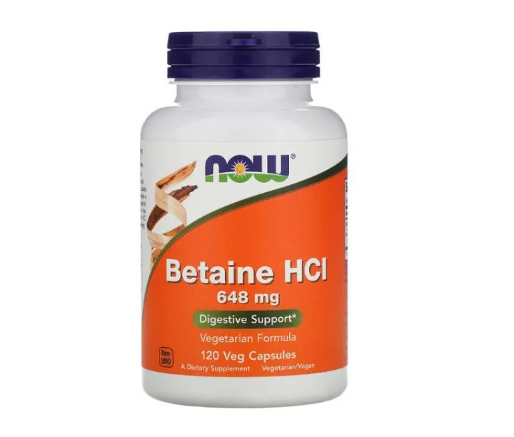 Now foods Noo betaine hydrochloride HCL capsules care for ...