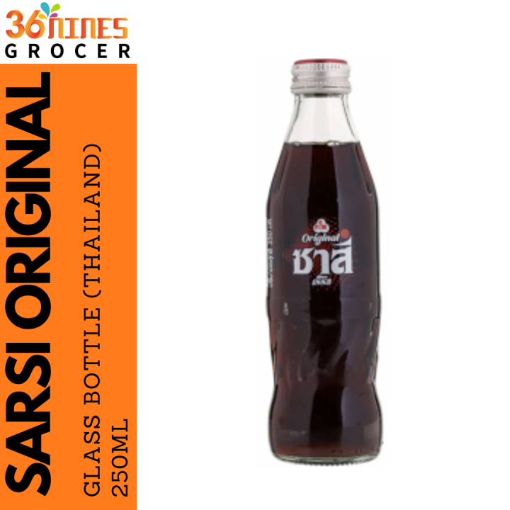 Sarsi Original Glass Bottle (Thailand) - 250 ml | Lazada