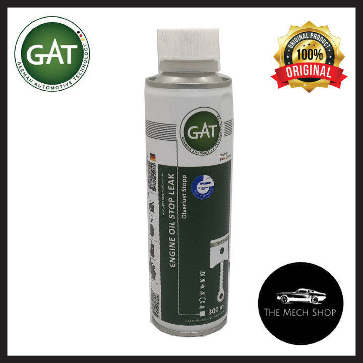 (100% Original) GAT Engine Oil Stop Leak 300ML (Made in Germany) | Lazada